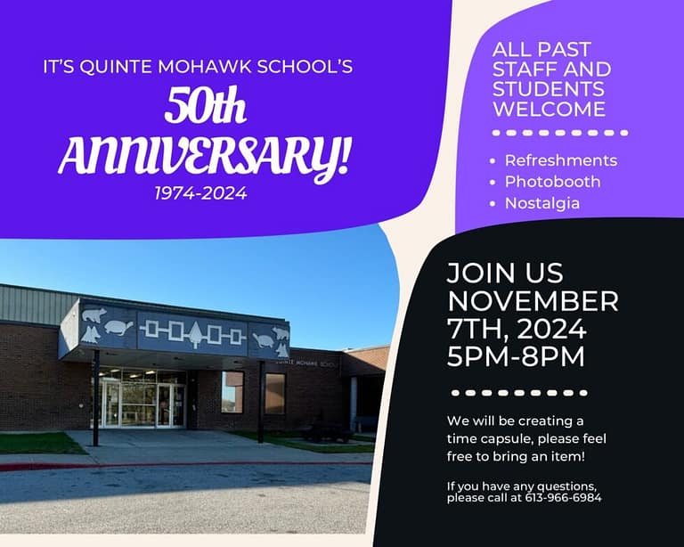 Quinte Mohawk School – Tyendinaga & Six Nations Federal Schools